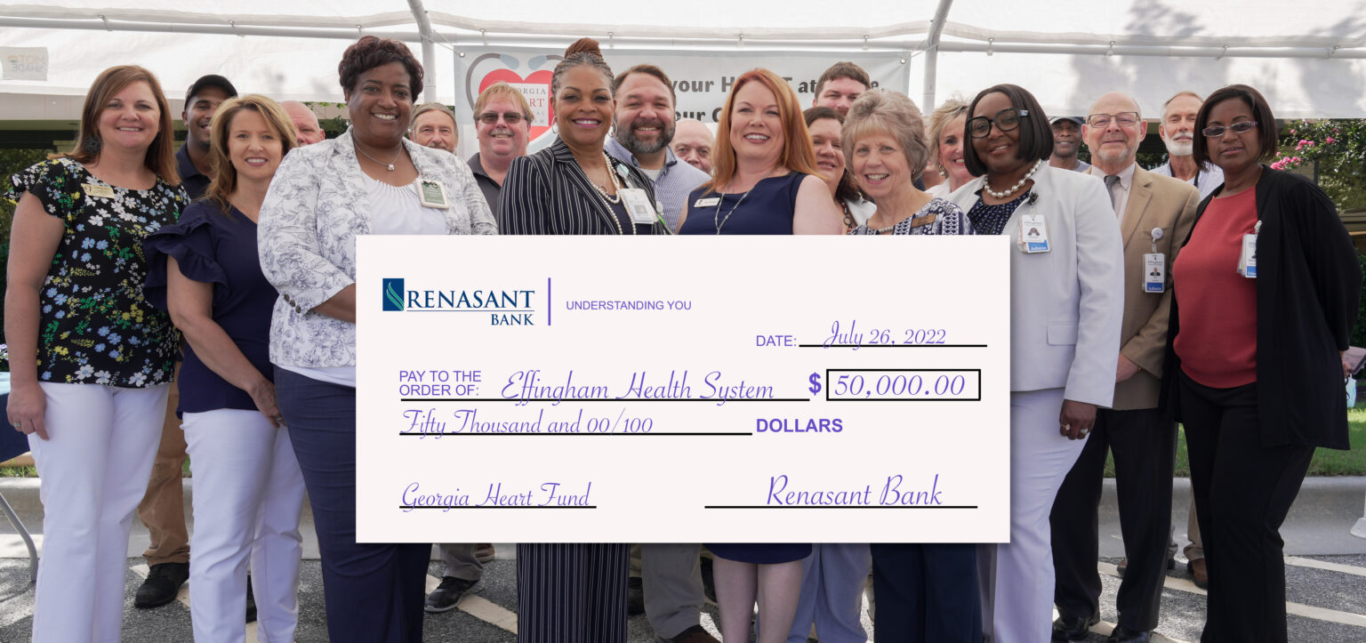 RENASANT BANK DONATES $100,000 THROUGH GEORGIA HEART 2021-2022 ...